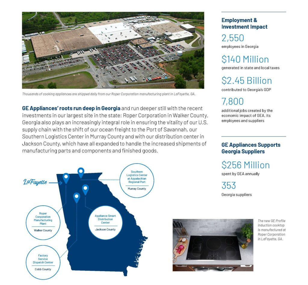 GE Appliances in GA - Roper Corporation